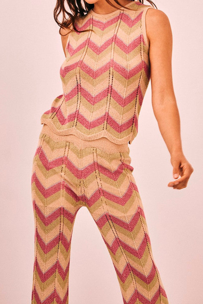 Colorful Crochet Long Pant – Spicy Colada